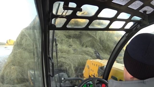 МТЗ1221, МТЗ 1523 и ПТС 9.Телескопический погрузчик DIECI.Погрузка сена (Сезон 2024)