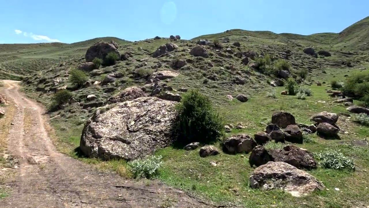 Дорога на Шалбуздаг из Мискинджи. 4k