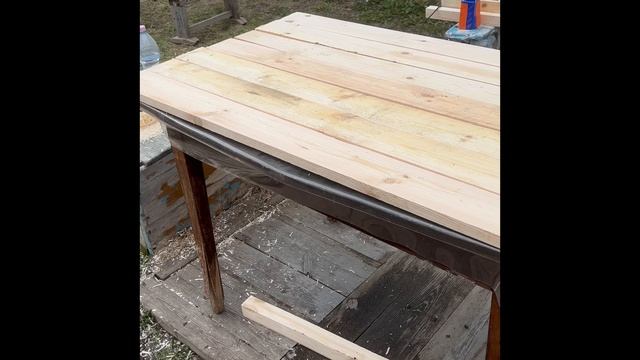 Делаем садовый столик