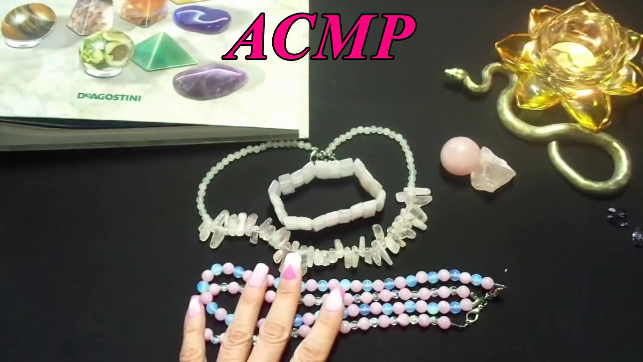 АСМР. Тайны камней. Раухтопаз и розовый кварц / ASMR