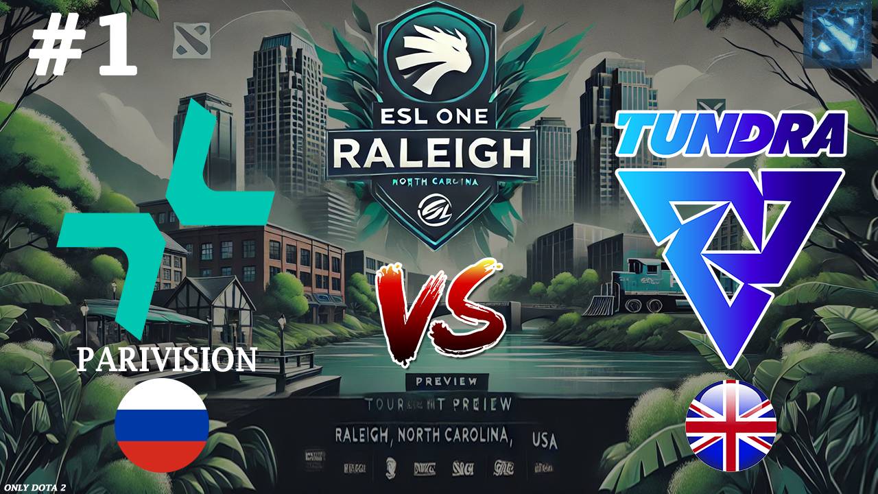 МАТЧ РЕВАНШ ЗА ПРОХОД В ФИНАЛ | Parivision vs Tundra #1 (BO3) ESL One Raleigh 2025