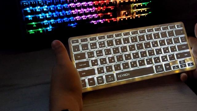 Краткий обзор беспроводной клавиатуры Keyron Grus
