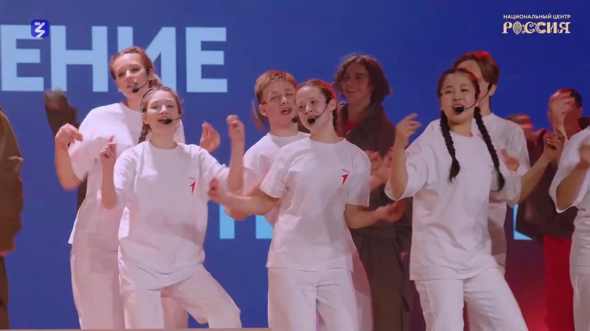 Хор Первых на презентации нацпроекта «Молодёжь и дети»!