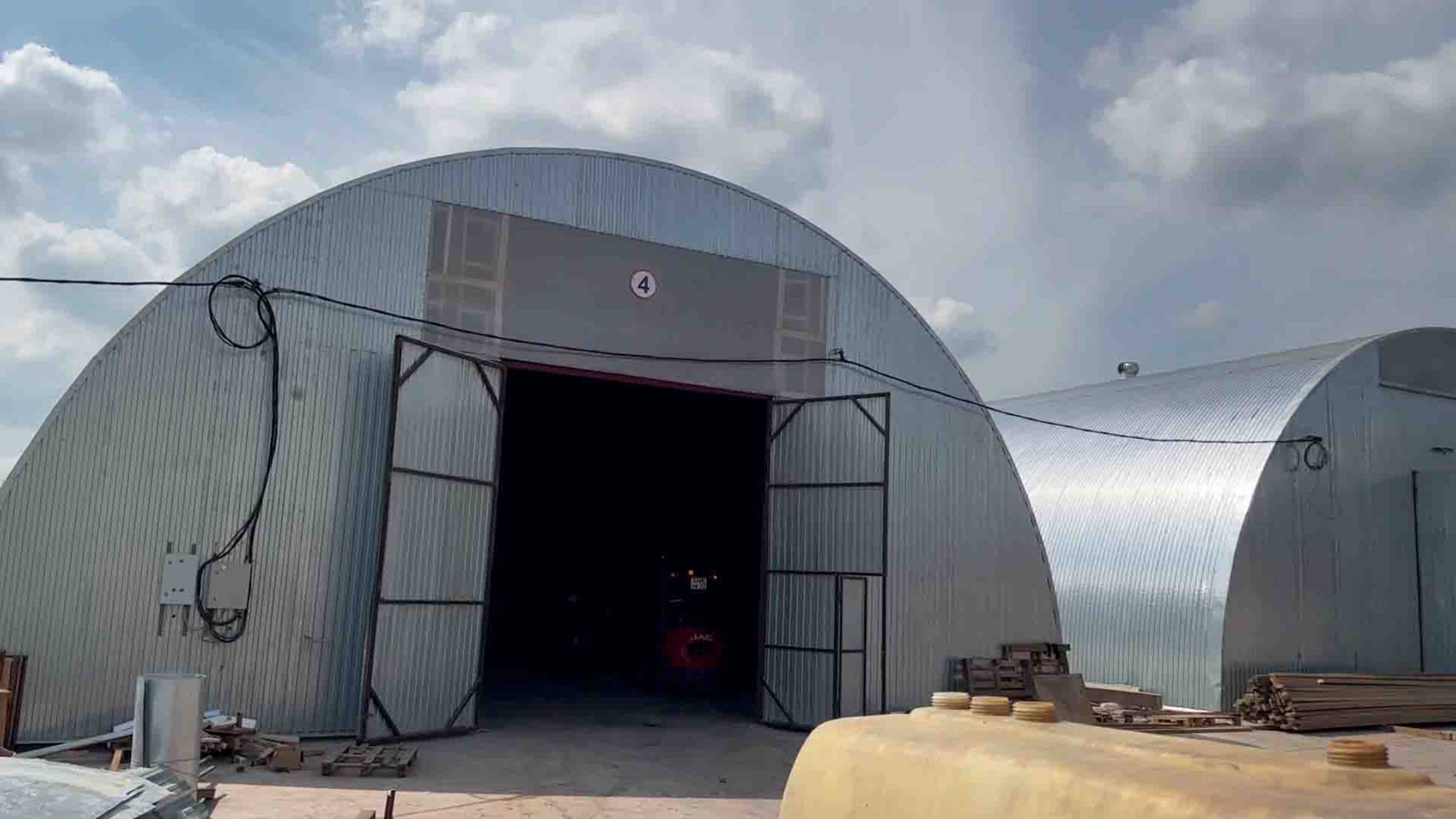 Как утеплить арочный ангар с помощью эковаты GreenWool®