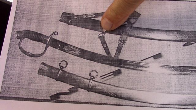 Сабля пехотная офицерская обр. 1913 г. (артикул К-380), фирма "Назаров и Калибр" г. Иваново 2025 г.