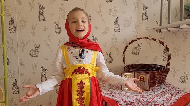 Ника Емельянова рассказывает стихотворение Александра Блока "Распушилась, раскачнулась.."