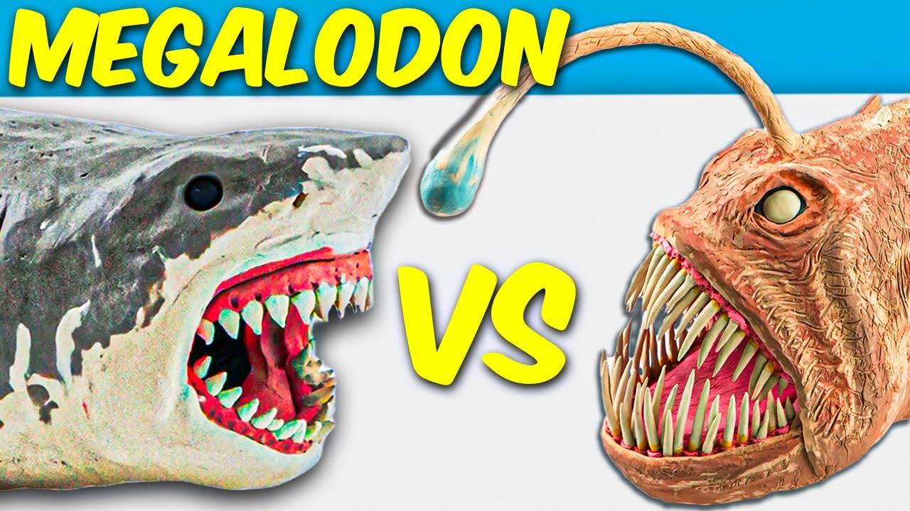 Лепим НАСТОЯЩИХ Морских МОНСТРОВ из Пластилина!