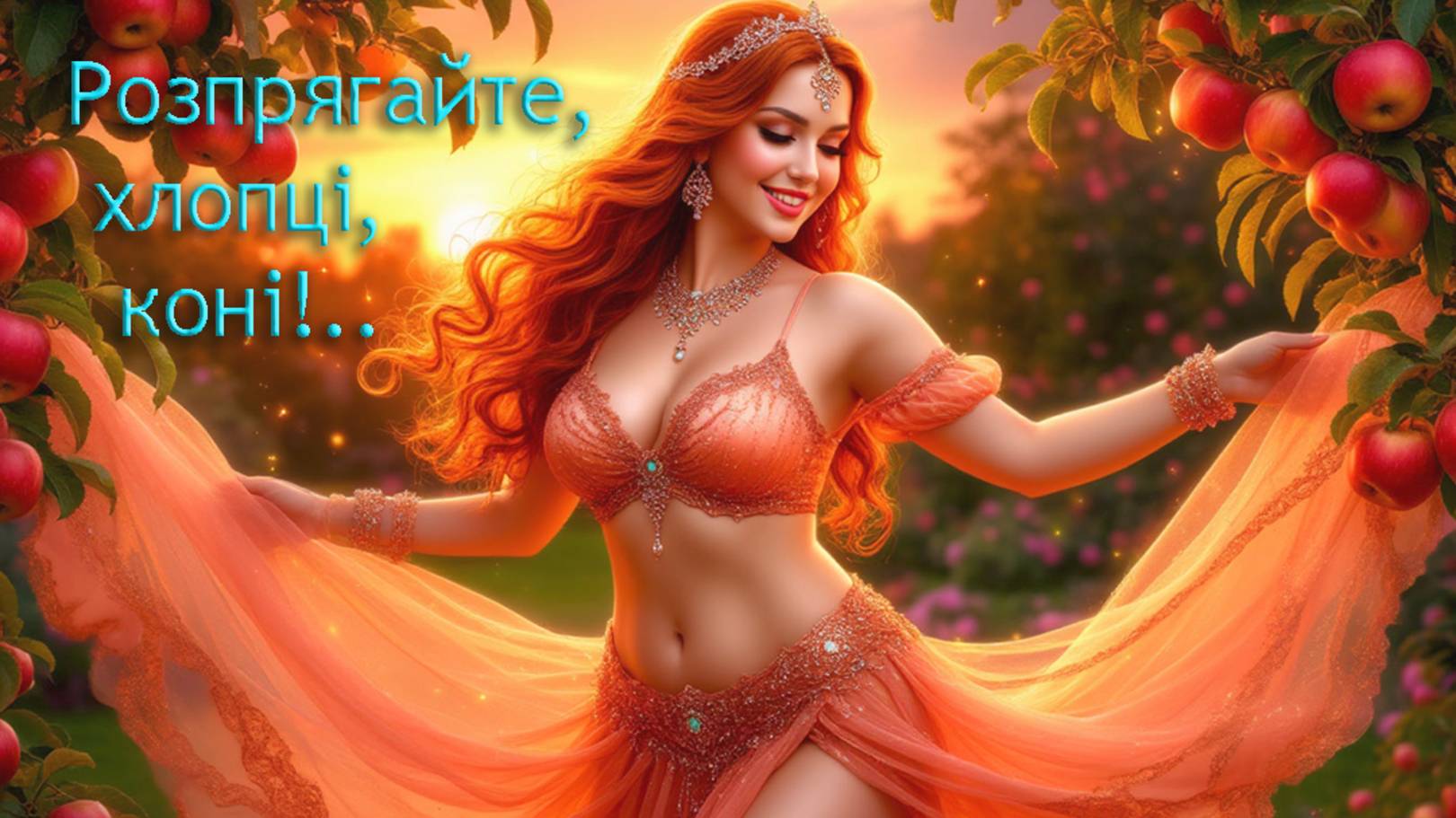 М. Девятова: "А я піду в сад зелений, в сад криниченьку копать.!"