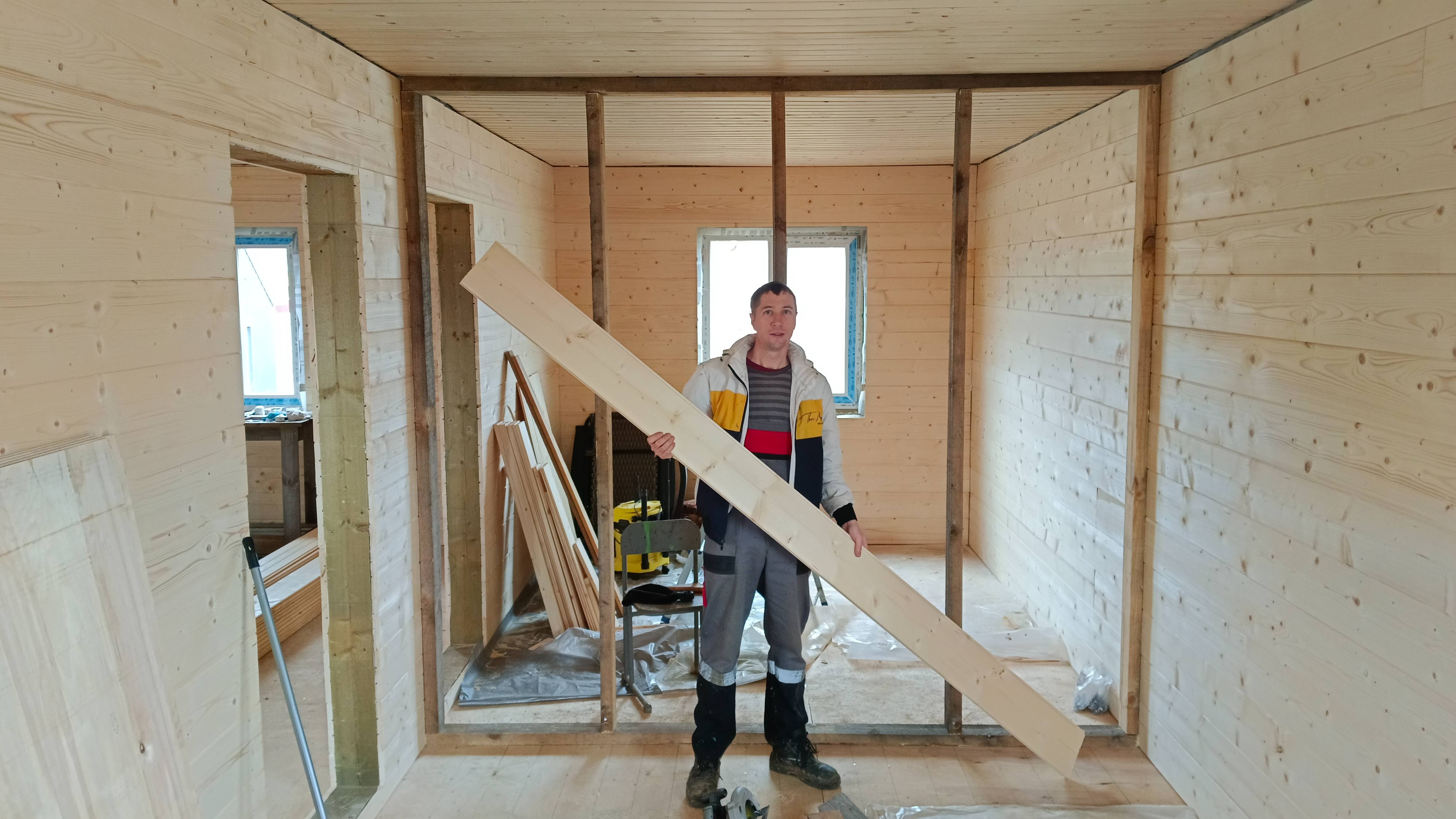 Делаю перегородки и прячу клад