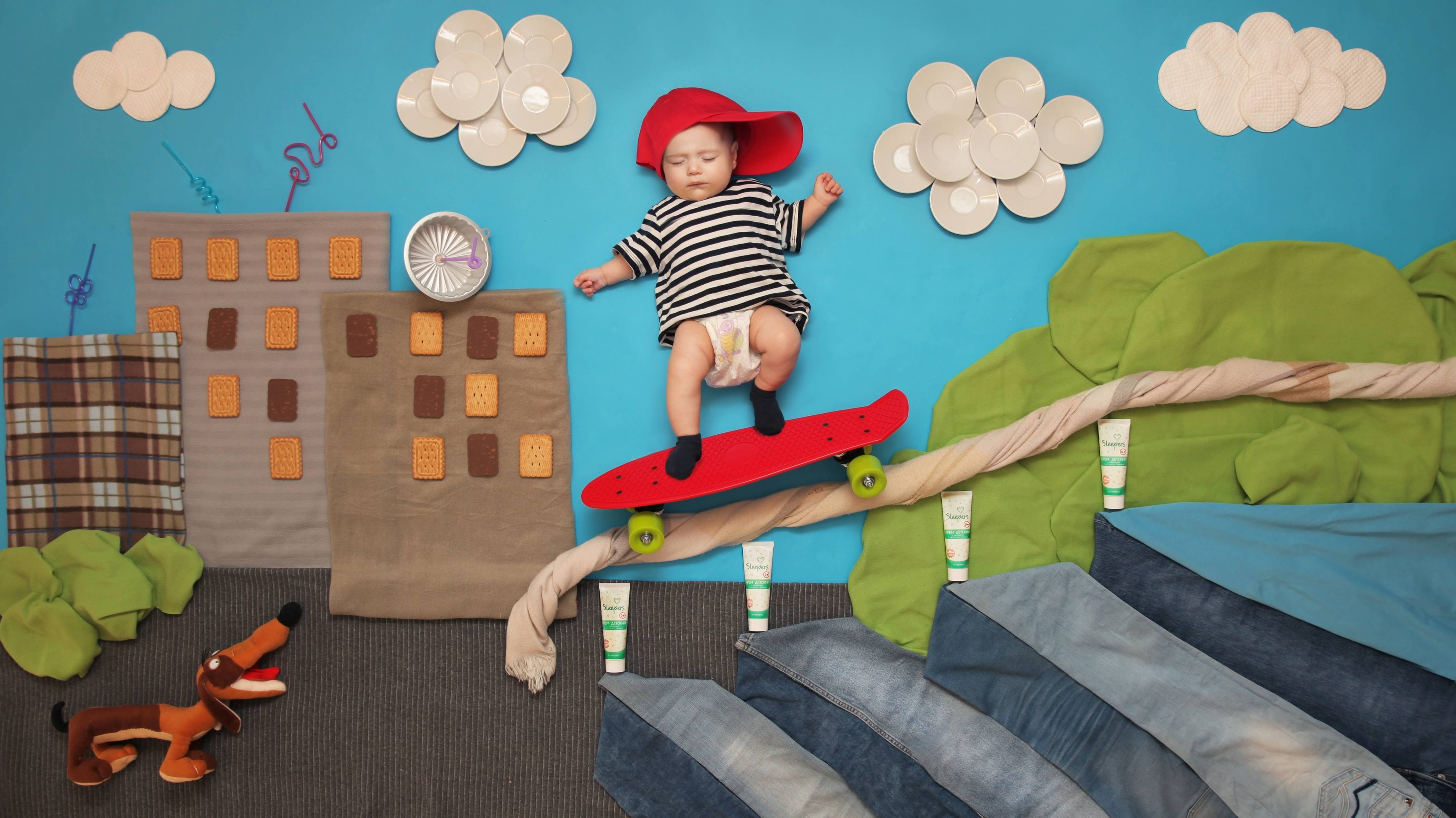 Рекламный ролик  торговой марки Sleepers. Скейтер