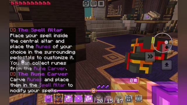 • Магия вне Хогвартса запрещена! • Minecraft Spellrune •