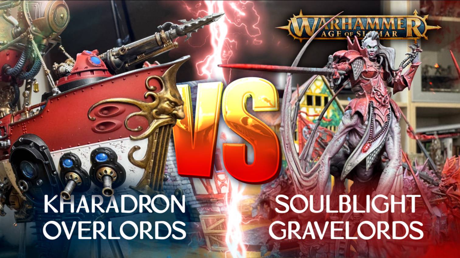AoS 4th edition | Soulblight Gravelords VS Kharadron Overlords