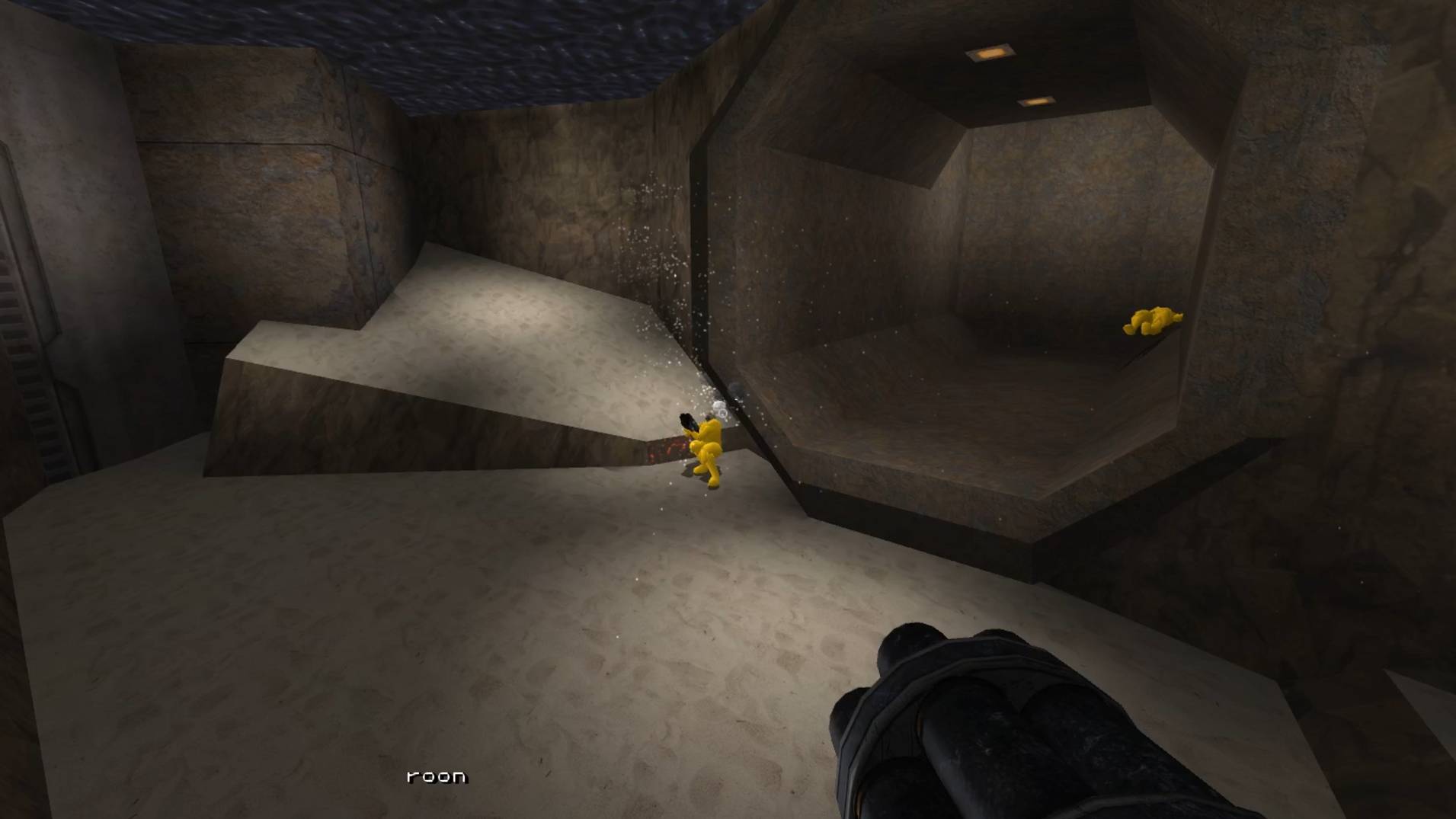 purri vs roon - Quake2 duel EDLCC 2024 (quarter) - q2dm1 - 15.12.2024