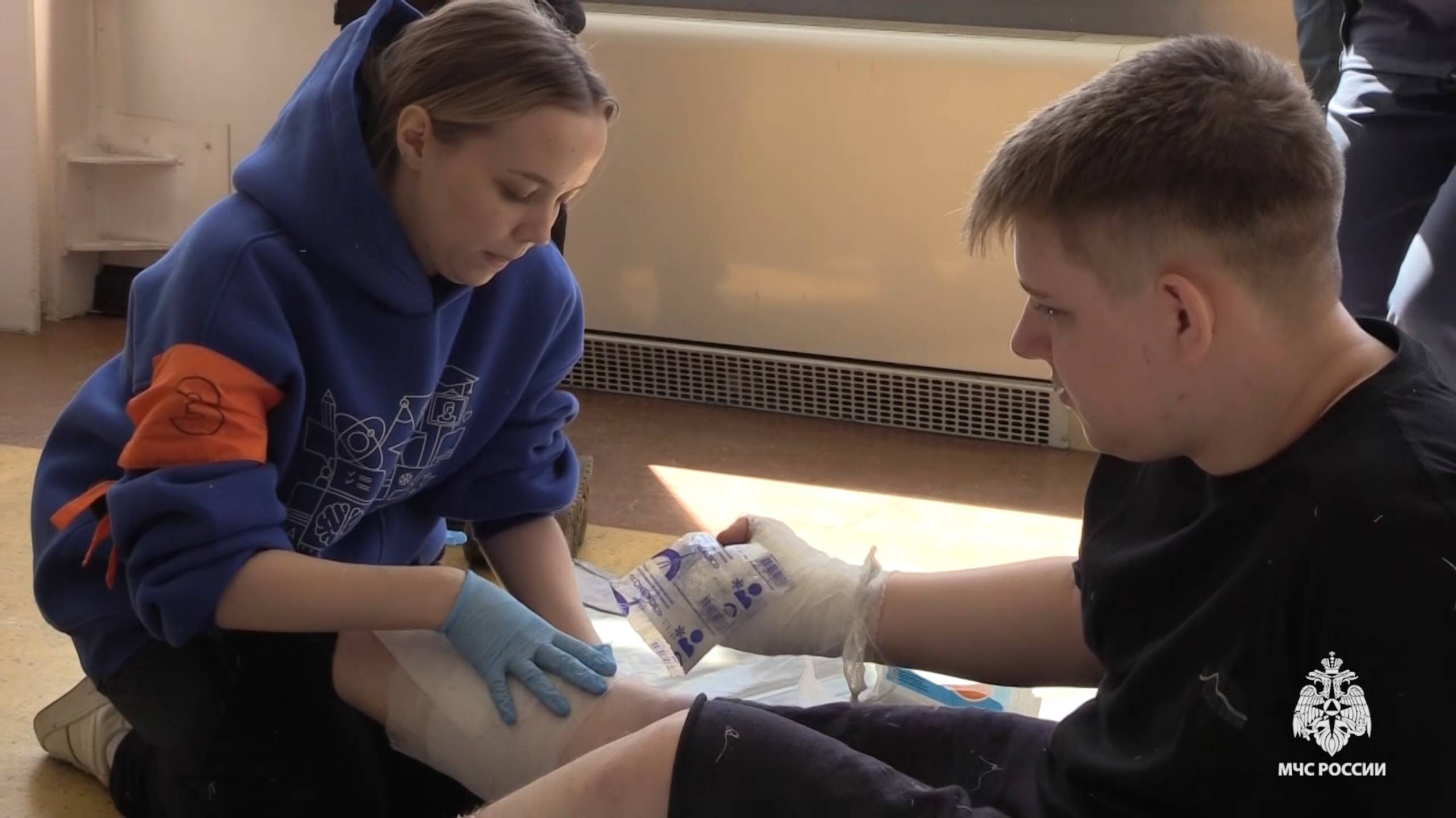 Они смогли вовремя оказать помощь