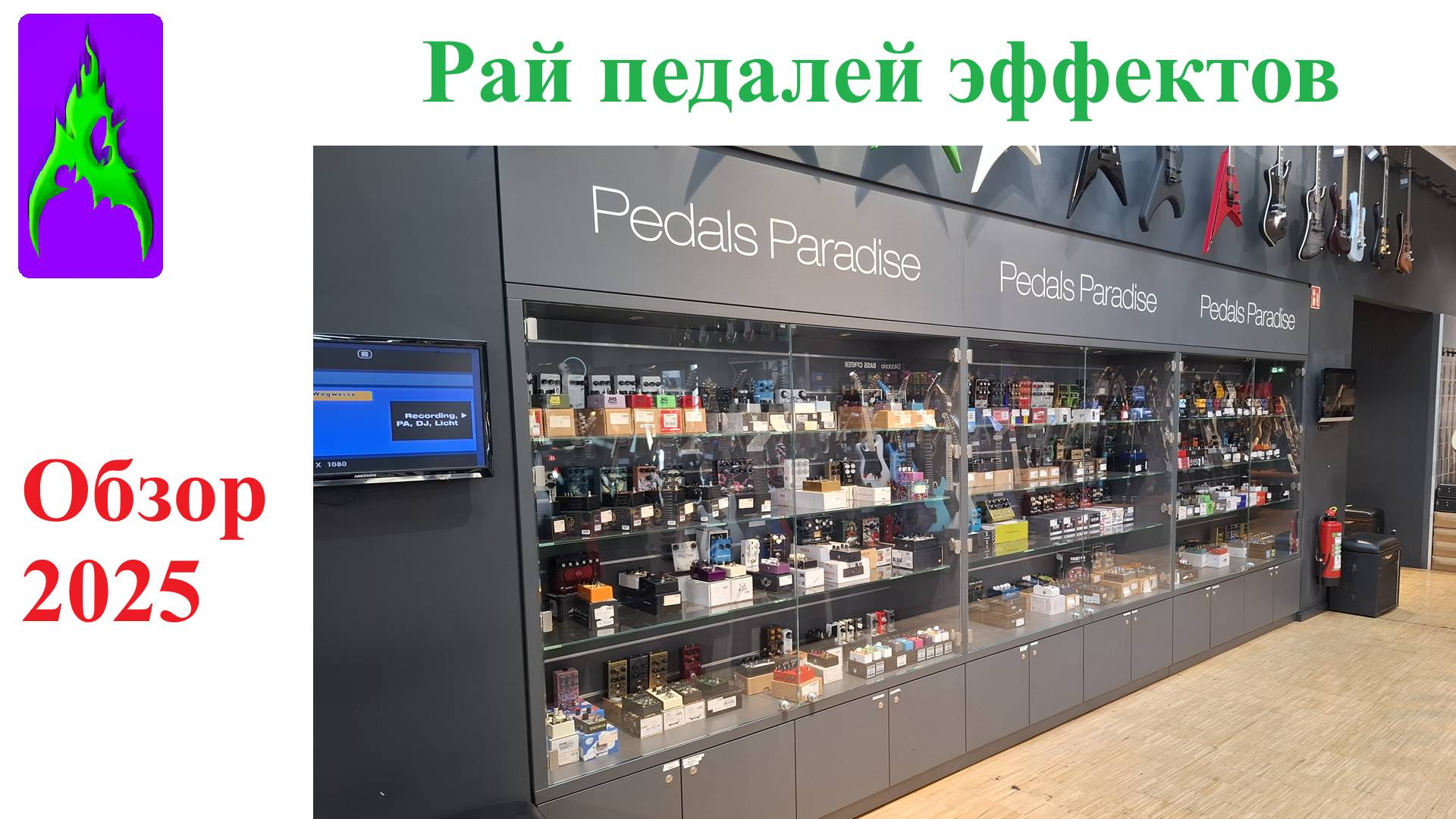Рай педалей эффектов для электрогитары обзор 2025 Германия