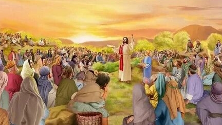 Иисус спас 5000 человек Библия для детей