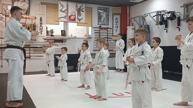13.04.25 г. посвящение в клуб микадзуки каратэ (младшая группа) киокусинкай