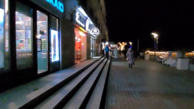 Вечерняя прогулка по Сочи, закат.