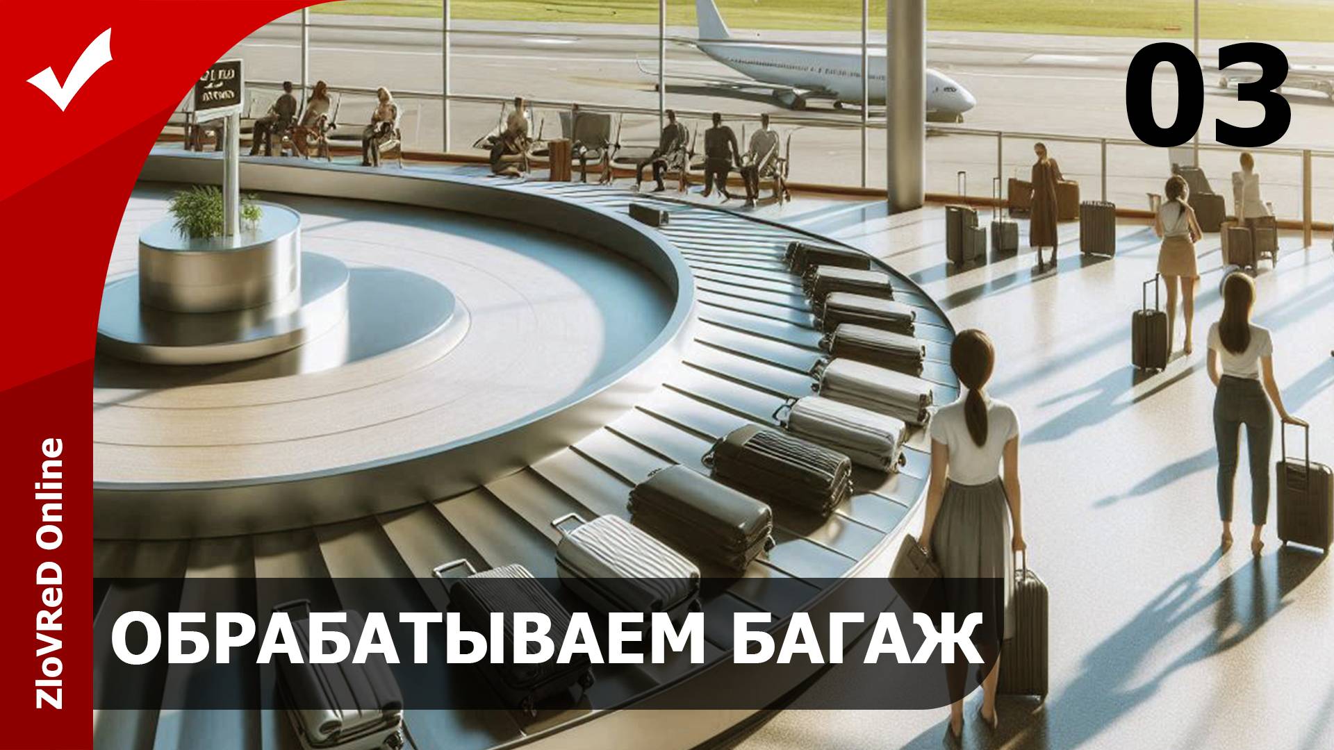 Пассажиры с багажом. Airport CEO | 03