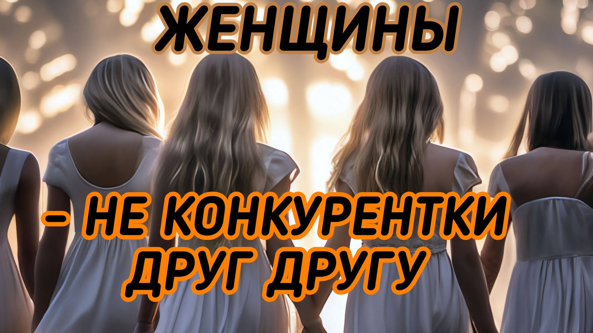Женщины - не конкурентки друг другу