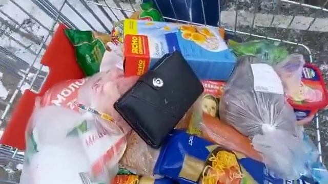 Закупка продуктов и наши новости 🤗