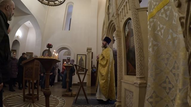 Неделя Святых праотец, память прп. Даниила Столпника (24.12.2023)