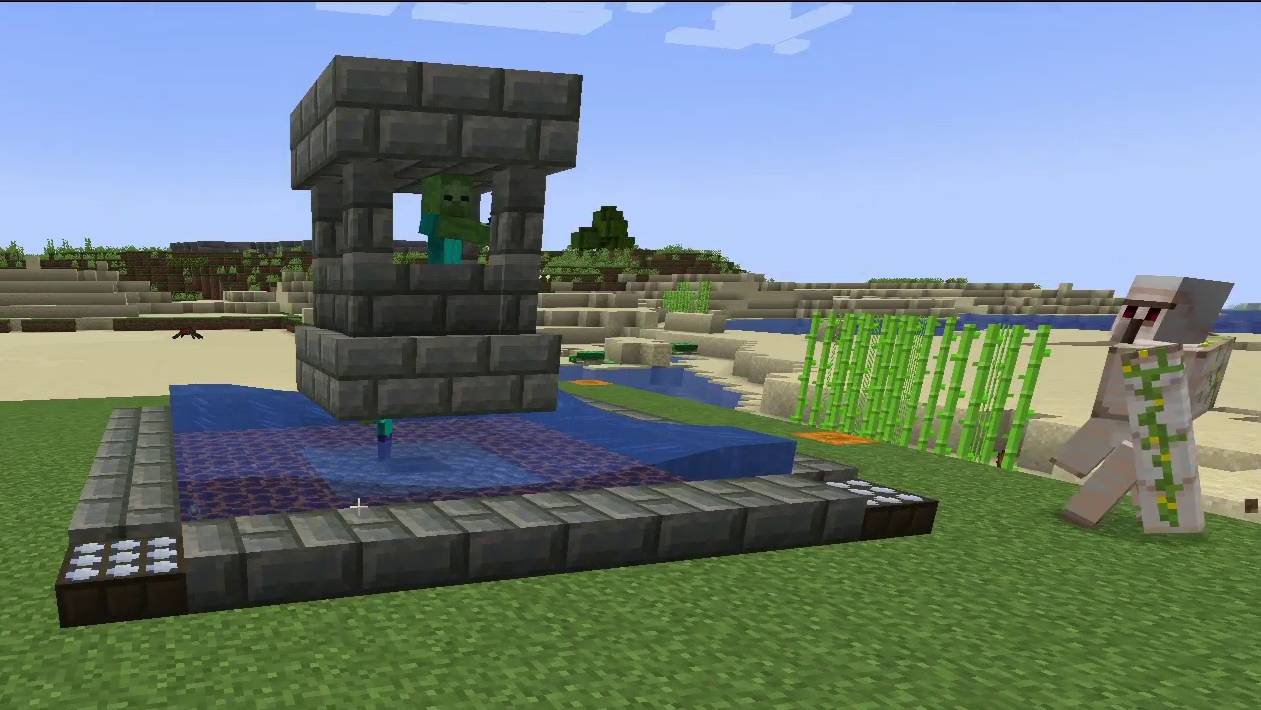 Ферма железа в майнкрафт.