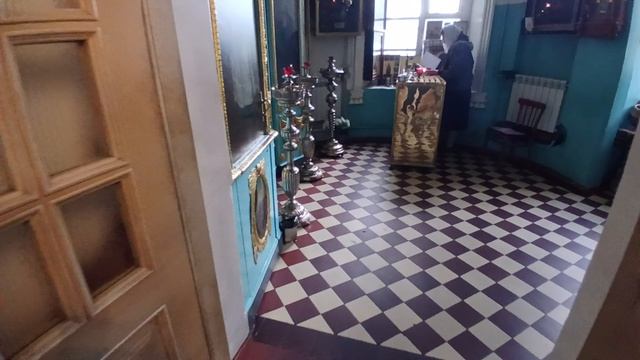 Интерьер. Треугольный храм в Виноградово. Москва. 23 августа 2024 года