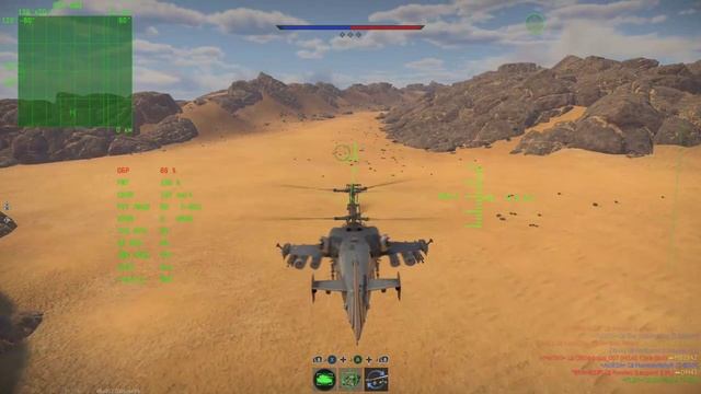War Thunder. Ка-52 и 4 вертолёта противника