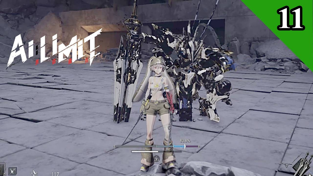 AI Limit. Босс Рыцарь очищения. Прохождение 11