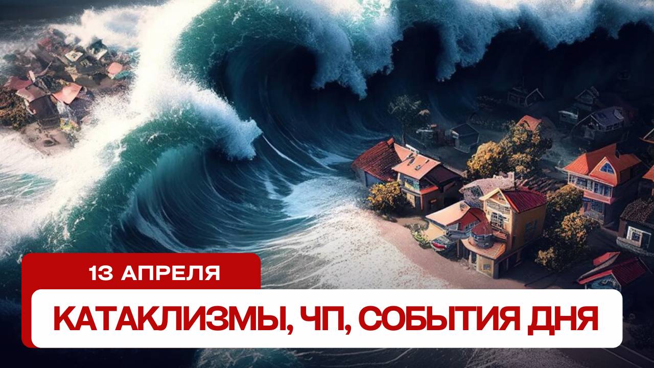 Новости сегодня 13.04.2025. Катаклизмы за день, ЧП, события дня