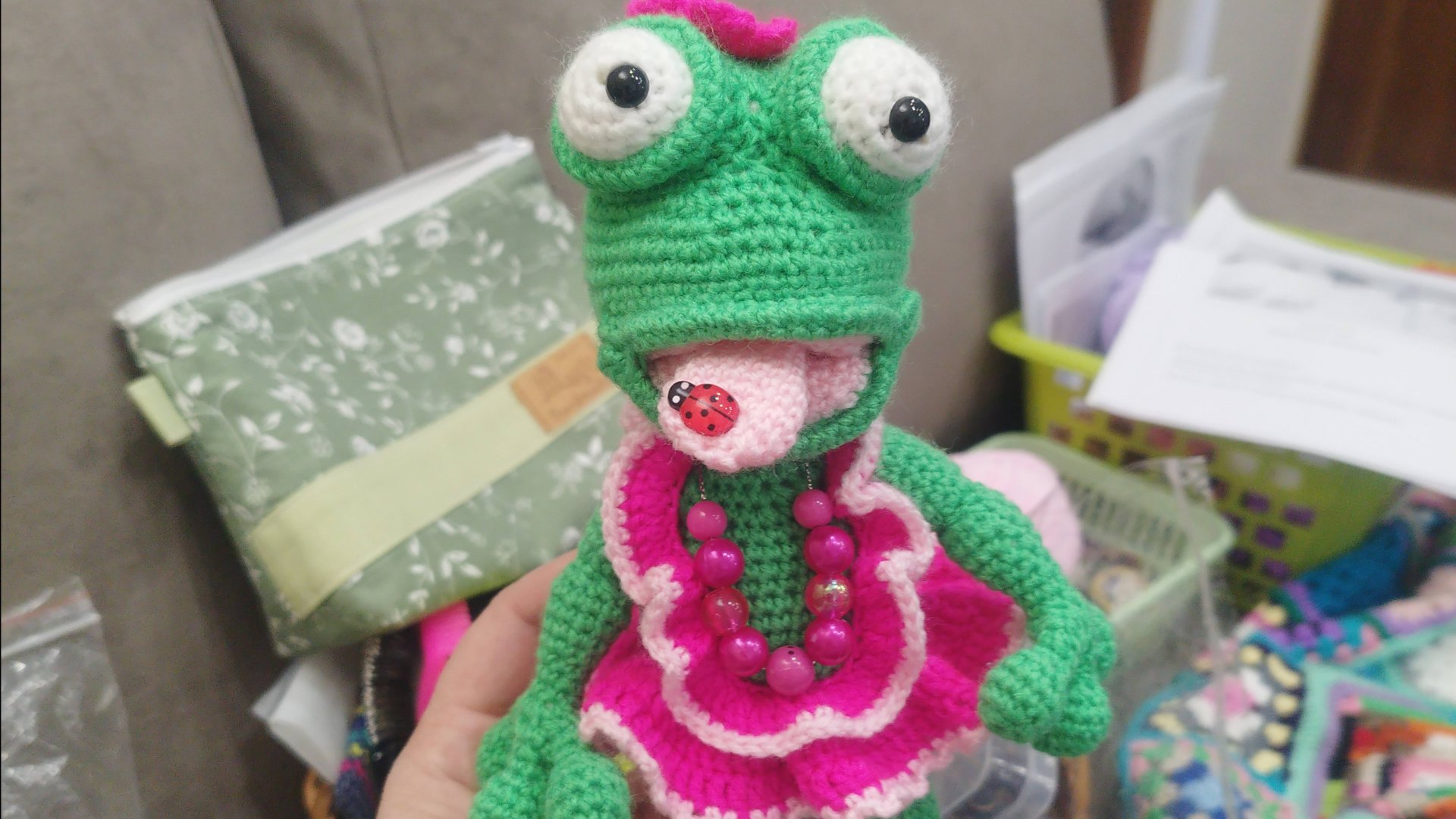 Лягушка модница