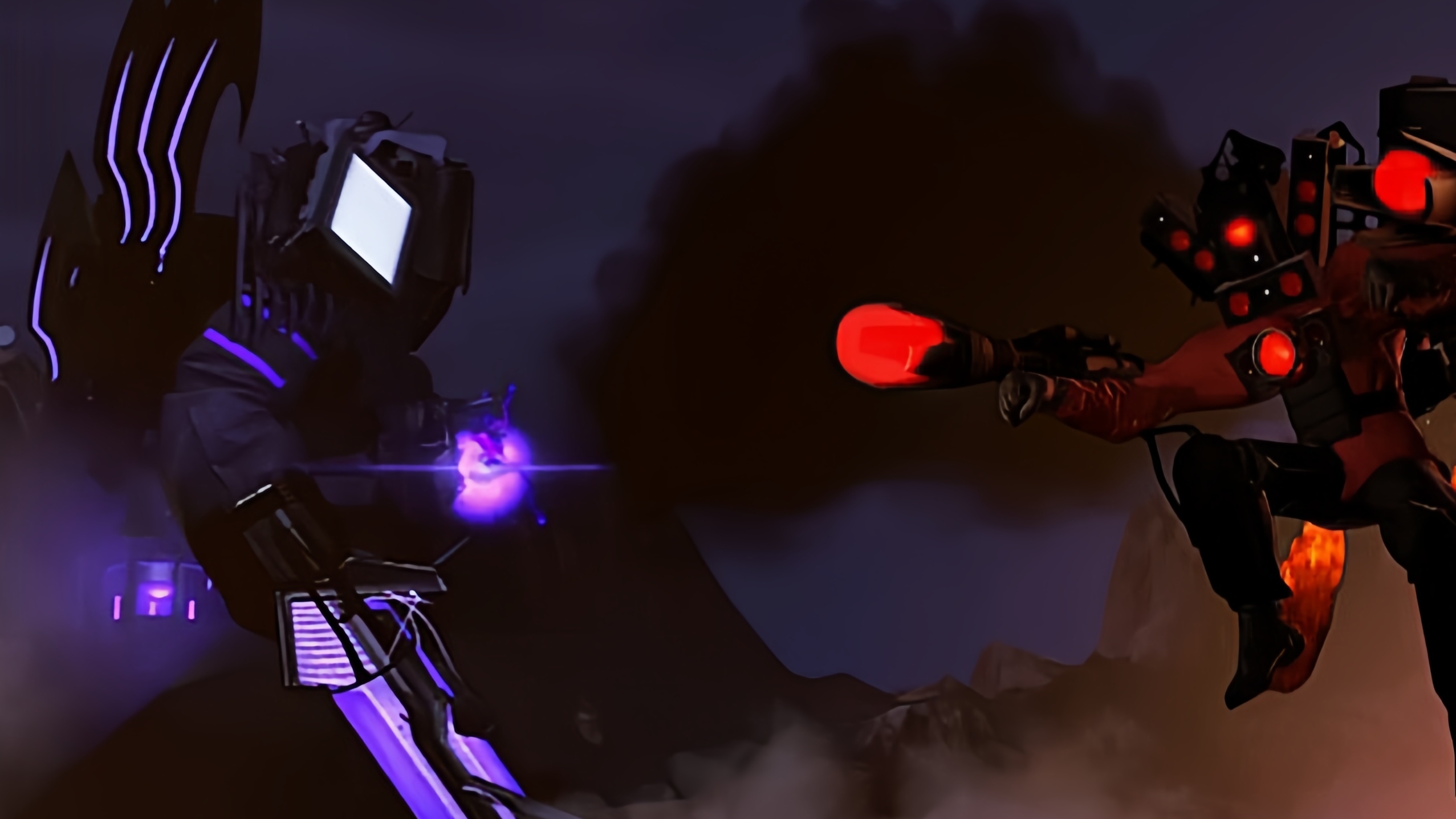 Титан Спикермен против Титана Твмена (edit, character wise)