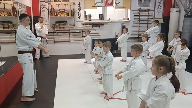 13.04.25 г. посвящение в клуб микадзуки каратэ (младшая группа) киокусинкай