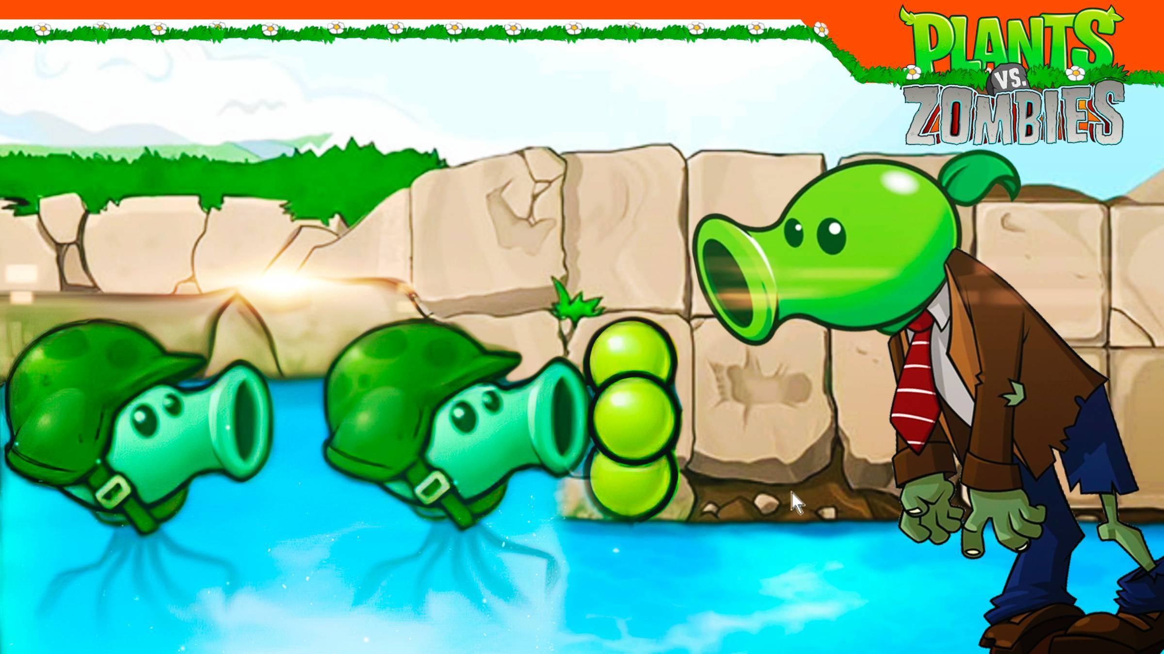 🌻 НОВОЕ РАСТЕНИЕ ГОРОХ ДРОБОВИК! ПВЗ ГИБРИД 3.0 🧄 Plants vs Zombies Hybrid Растения против зомби