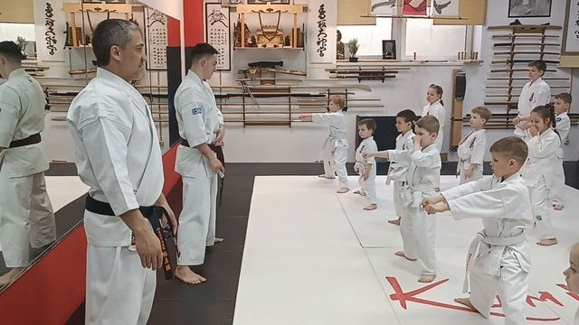 13.04.25 г. посвящение в клуб микадзуки каратэ (младшая группа) киокусинкай