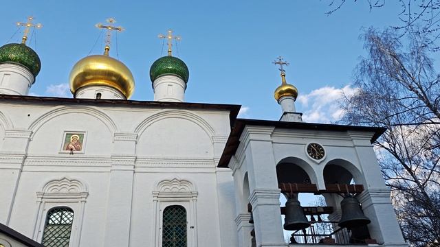 Звон колоколов монастыря!