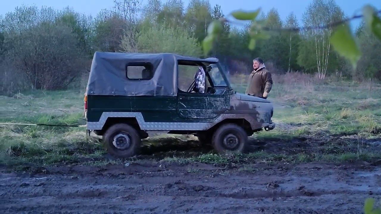 Солдат ребенка не обидит. Спасение ЛУАЗа.