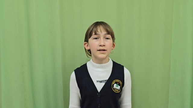 Виктория Шевченко рассказывает стихотворение Агнии Барто "Пришла ли весна".