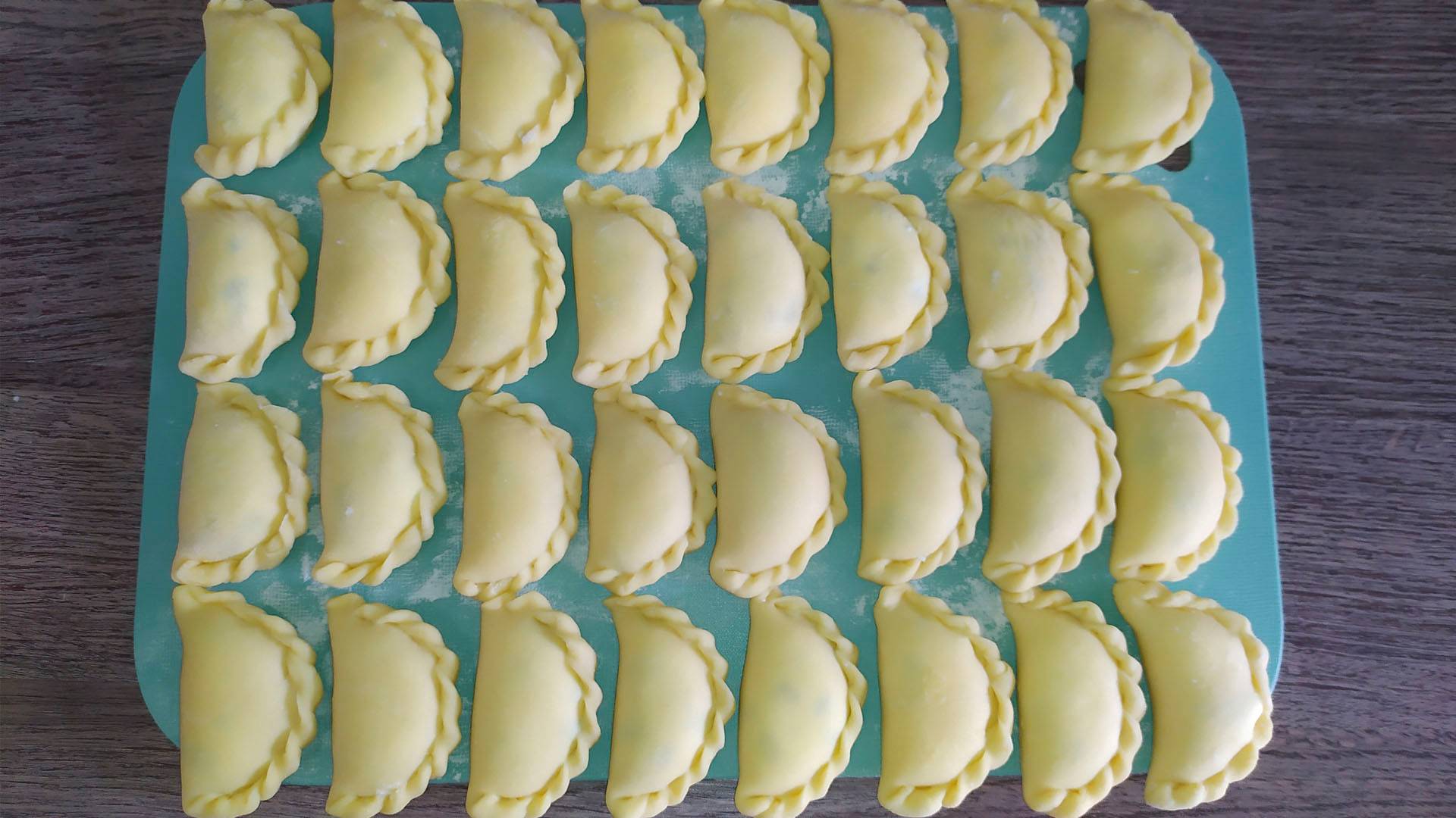 Самое удачное ТЕСТО для вареников и пельменей | ВАРЕНИКИ с творогом и зеленым луком