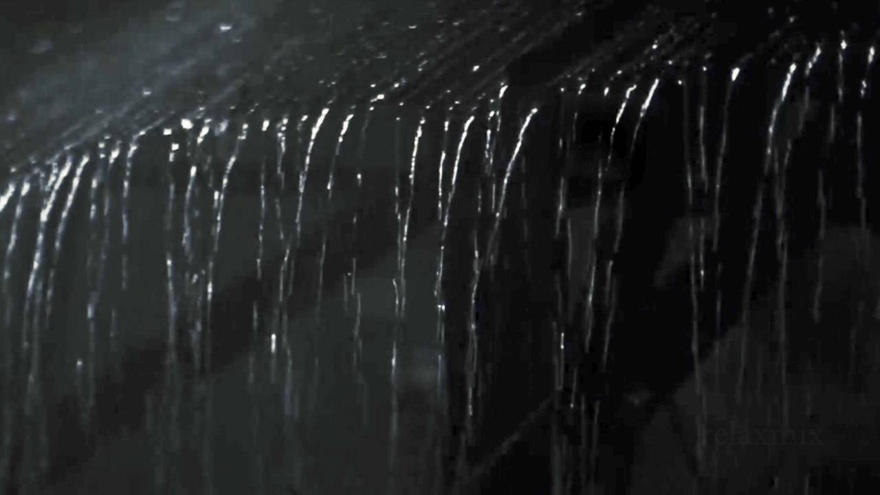 Релакс. От бессонницы. Звуки грома и проливного дождя.