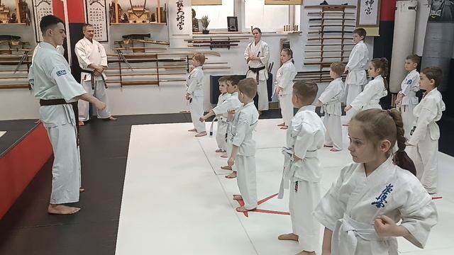 13.04.25 г. посвящение в клуб микадзуки каратэ (младшая группа) киокусинкай