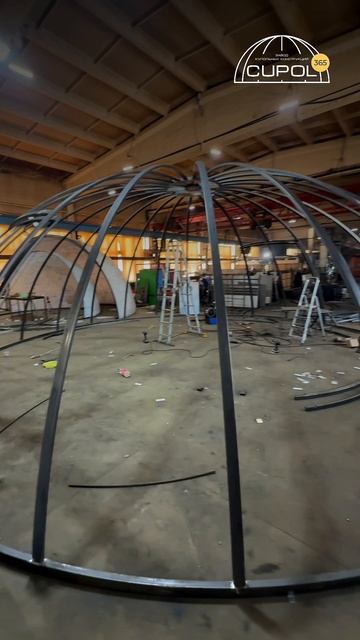 Купольная беседка D 8,5 м для ресторанов | Заказать 📲 8(993) 370-44-00