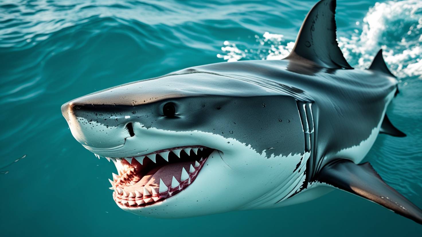 Анимированная акула