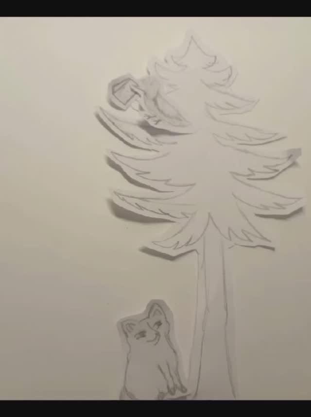 1742136677541 Мультфильм Ворона и Лисица