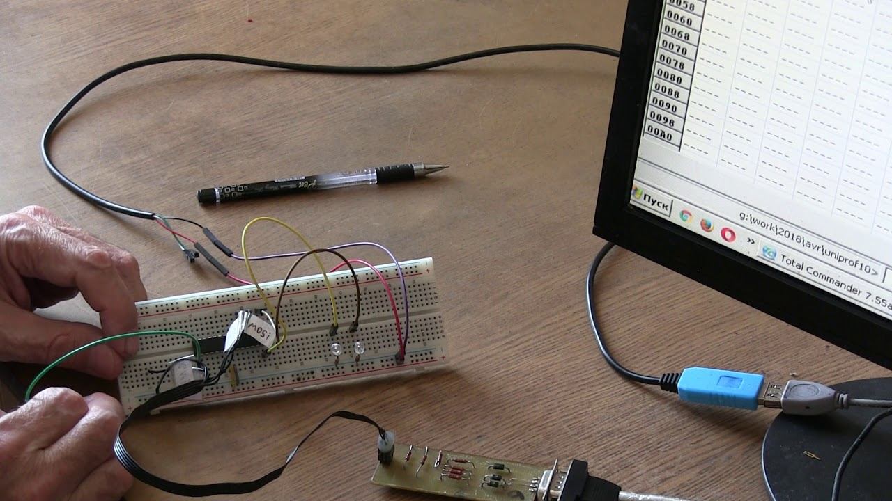 лекция 375 Прошивка EEPROM и фьюзов