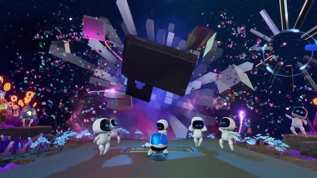 прохождение игры Astro's Playroom на playstation 5 часть 1