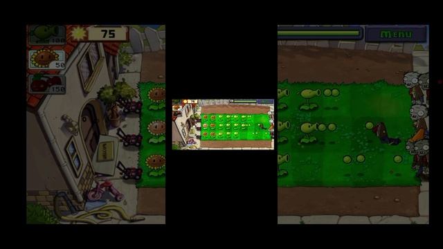 Играю в игру plants vs zombies [1]