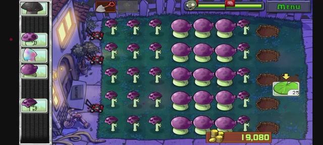 Прохождение растения против зомби [5] ночной финал=начало бассейна