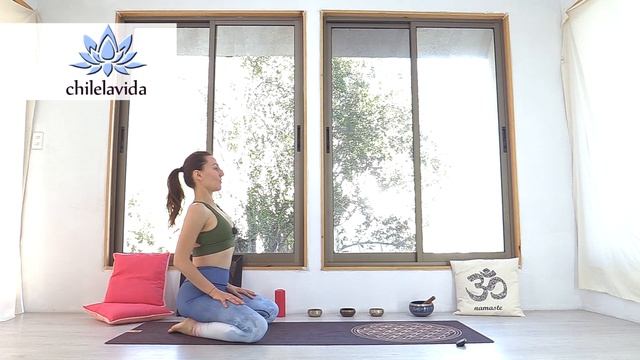 51. ЖЕНСКАЯ ЙОГА ВО ВРЕМЯ МЕСЯЧНЫХ _ ЙОГА ДЛЯ ЗДОРОВЬЯ и ЗАНЯТИЯ ЙОГОЙ _ Утренняя Йога chilelavida